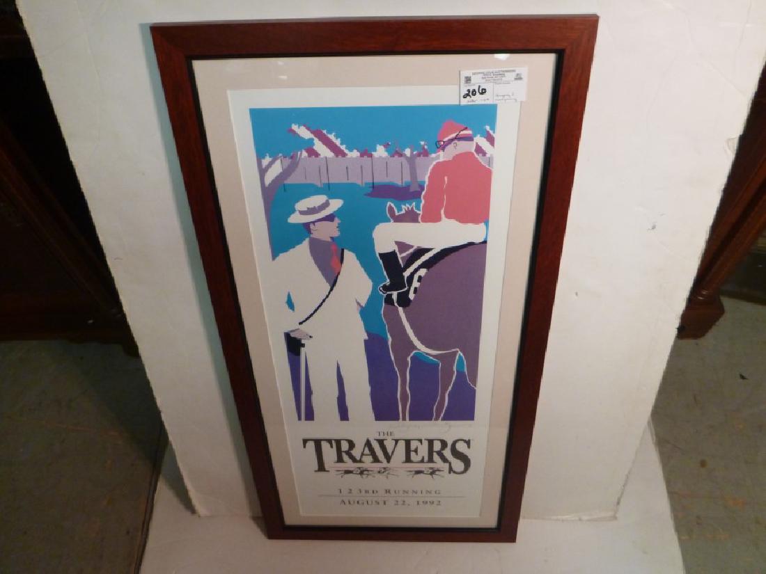FRAMED THE TRAVERS POSTER SARATOGA 1992, PENCIL SIGNED - Oct 13, 2018 ...