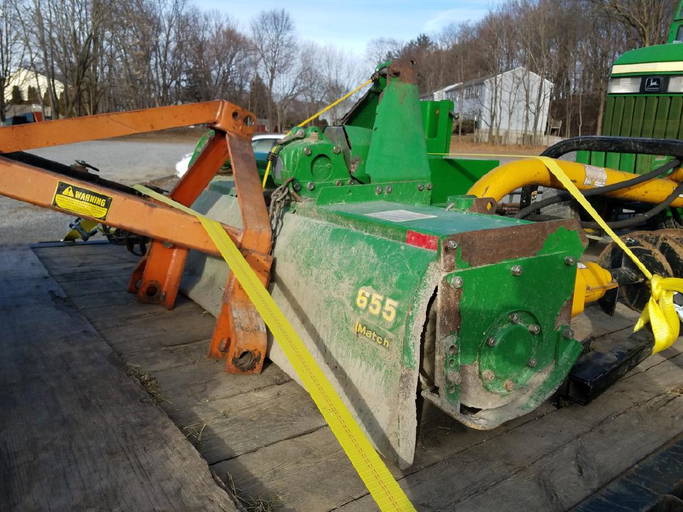 John Deere 655 Tiller