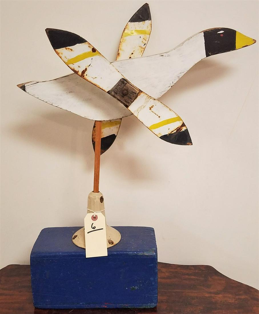 Prentice Lawson. Whirligig Duck. - Nov 09, 2014 | Slotin Folk Art in GA