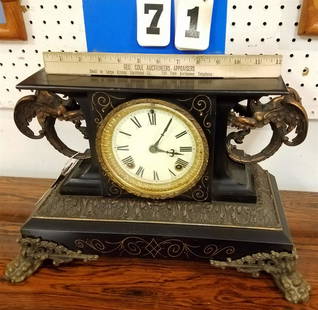 Westclox 1906 Cast Iron Mantle Clock