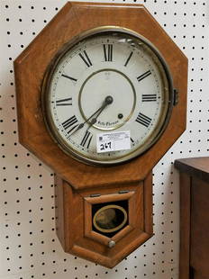 Seth Thomas Oak Regulator Clock