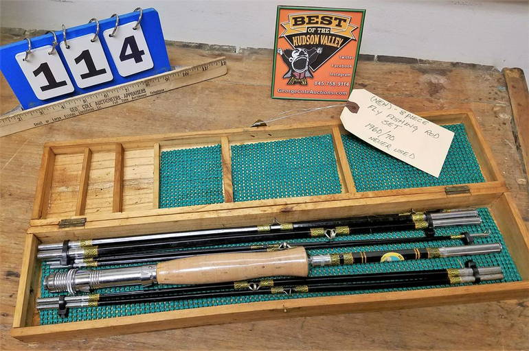 Bx'd Vintage Mermaid Fly Fishing Rod, As New