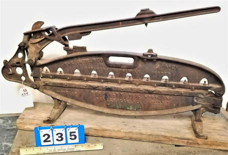 The Improved Handy Asbestos Shingle Cutter, Model F