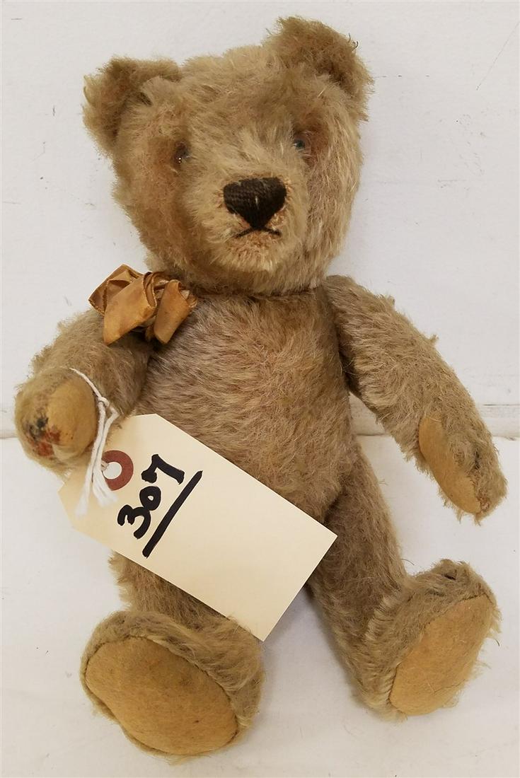 Vintage Jointed Teddy Bear 11"
