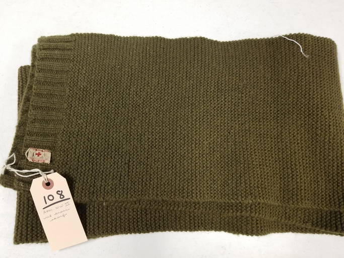 Wwii U.s. Red Cross Scarf