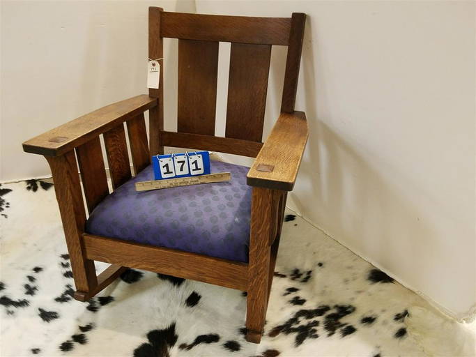 Mission Oak Limbert Rocker