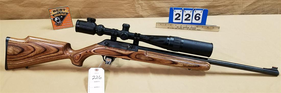 Thompson Center 55r, .17 Mach 2, Bsa Mil Dot 4 16x40ir Scope Sling ...