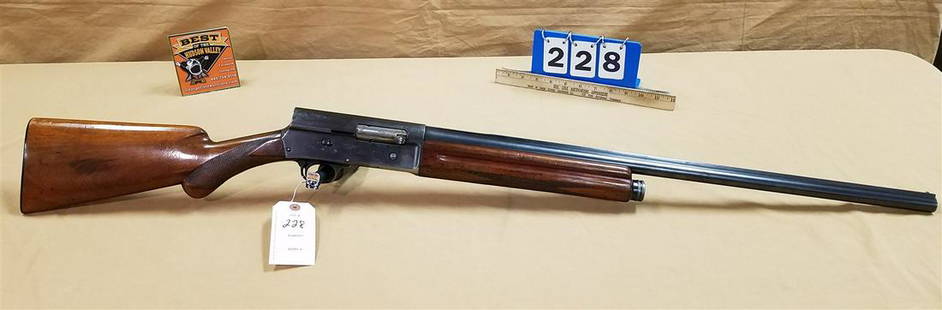Belgium Browning Twenty A5 20 Ga Semi Auto Shotgun