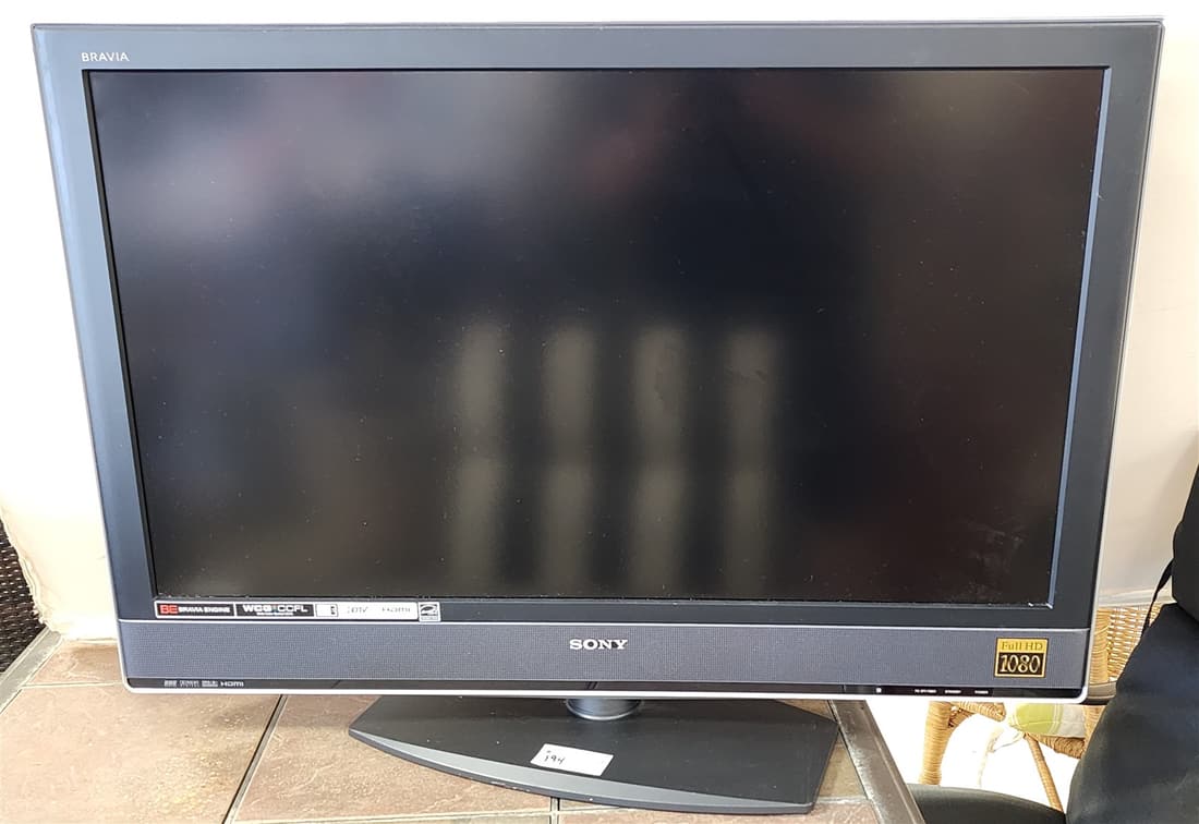 Sony Full Hd 1080 Bravia 40" Flat Screen Tv Auction