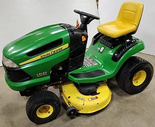 John Deere La120 Automatic 42" Deck Lawn Tractor 21hp