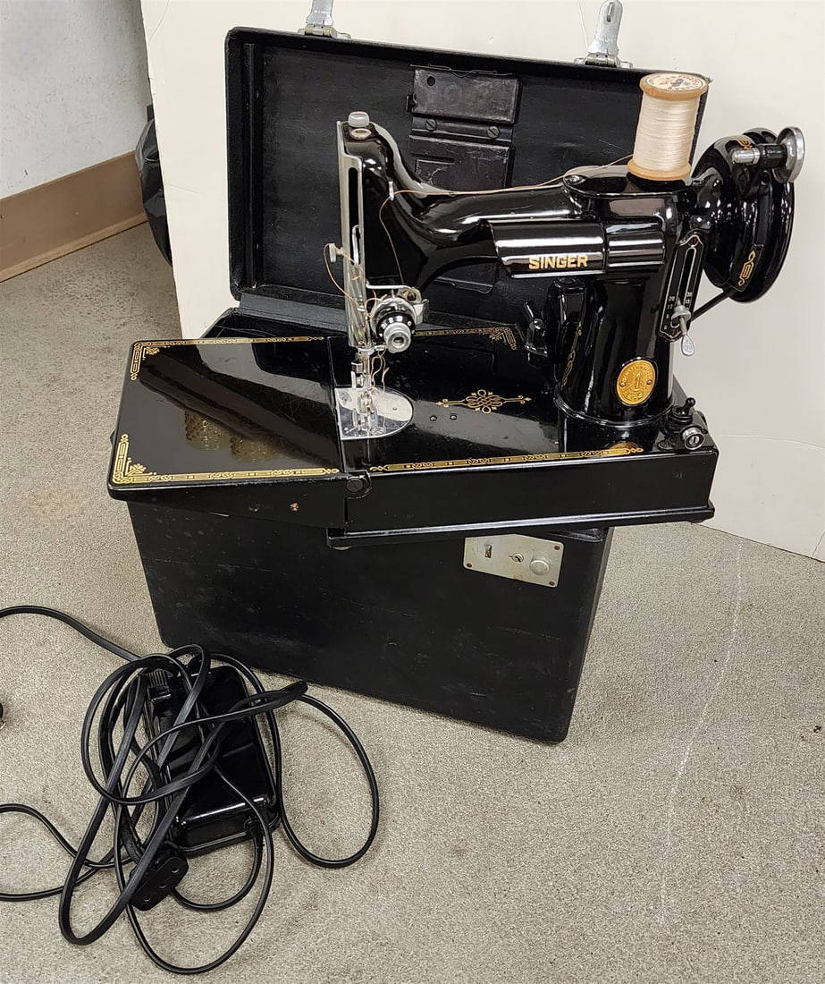 Singer Feather Lite Sewing Machine Auction