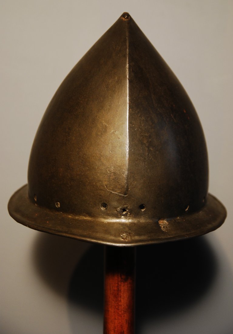 16th - 17th CENTURY CONQUISTADOR STEEL HELMET