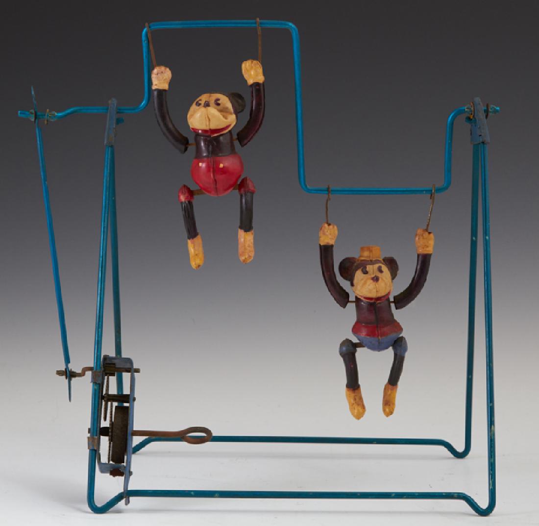 Mickey and Minnie Mouse Celluloid Acrobat Toy, c. 1946,