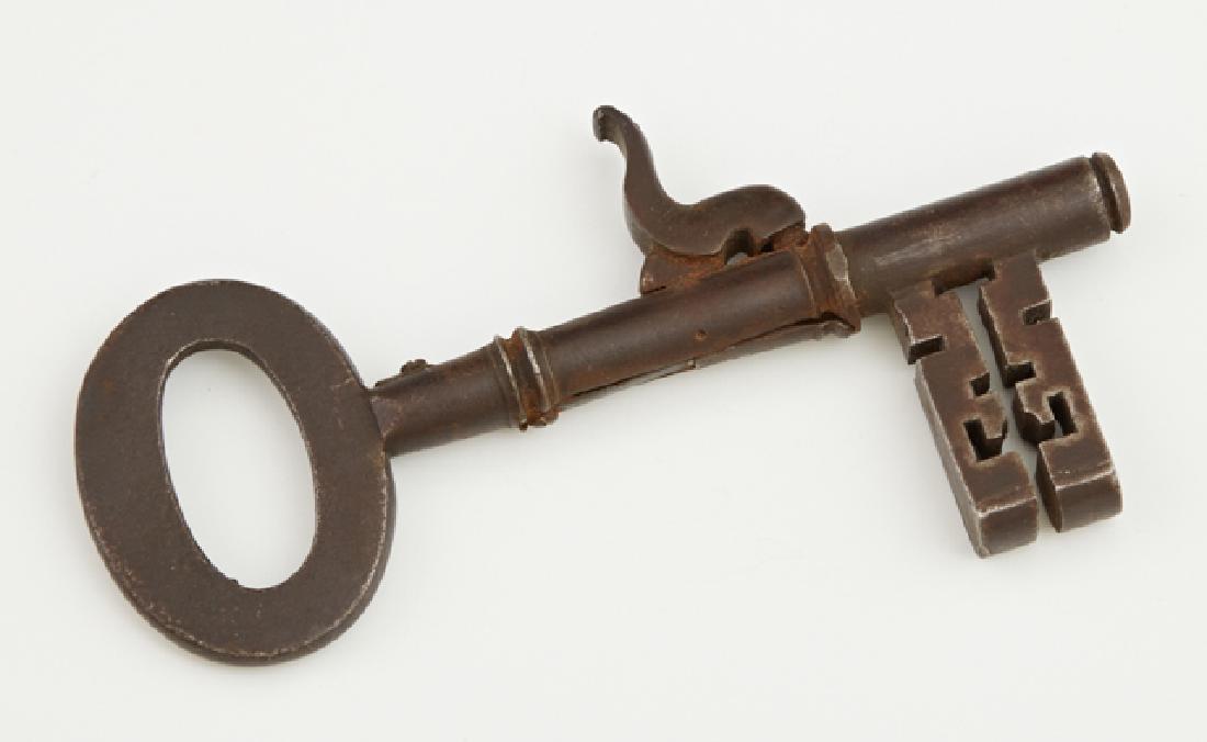 Rare and Unusual European Jailer's Key Pistol, probably