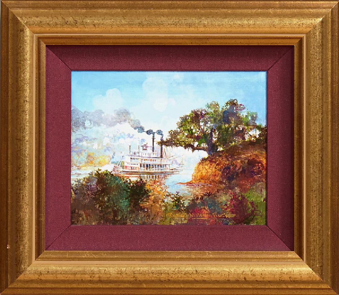 Robert M. Rucker (1932-2001, Louisiana) "Paddlewheeler - Jan 19, 2019 ...