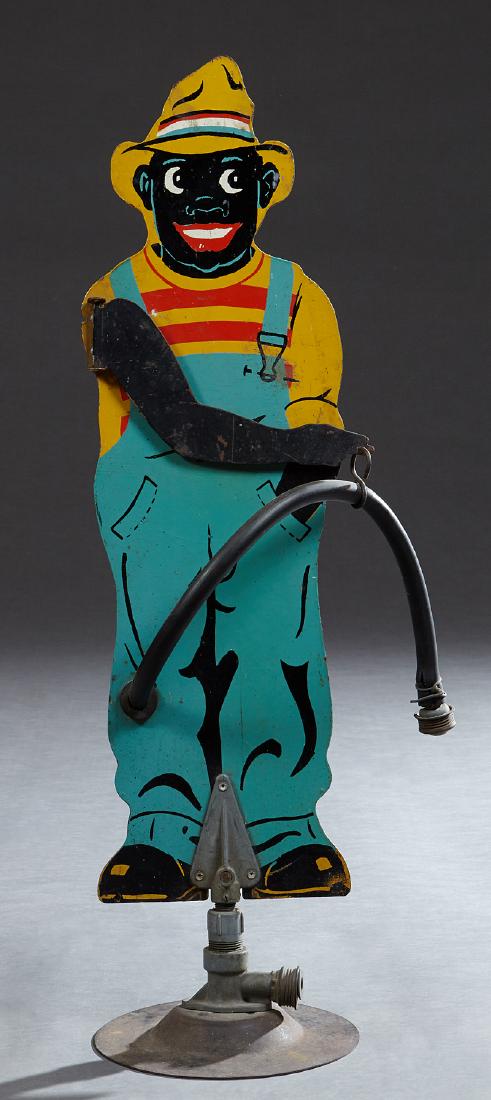 Dapco Sprinklin Sambo Iron Lawn Sprinkler, 20th c.,