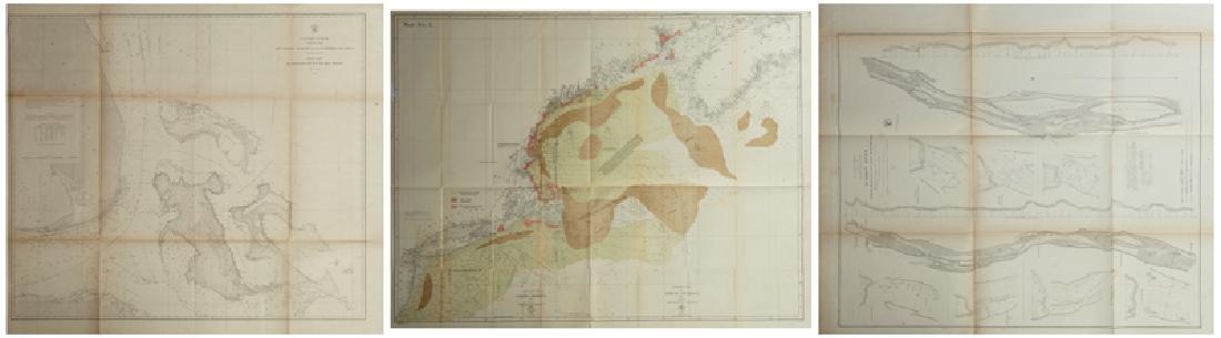 Three Maps By U. S. Coast Surveys, The First "north