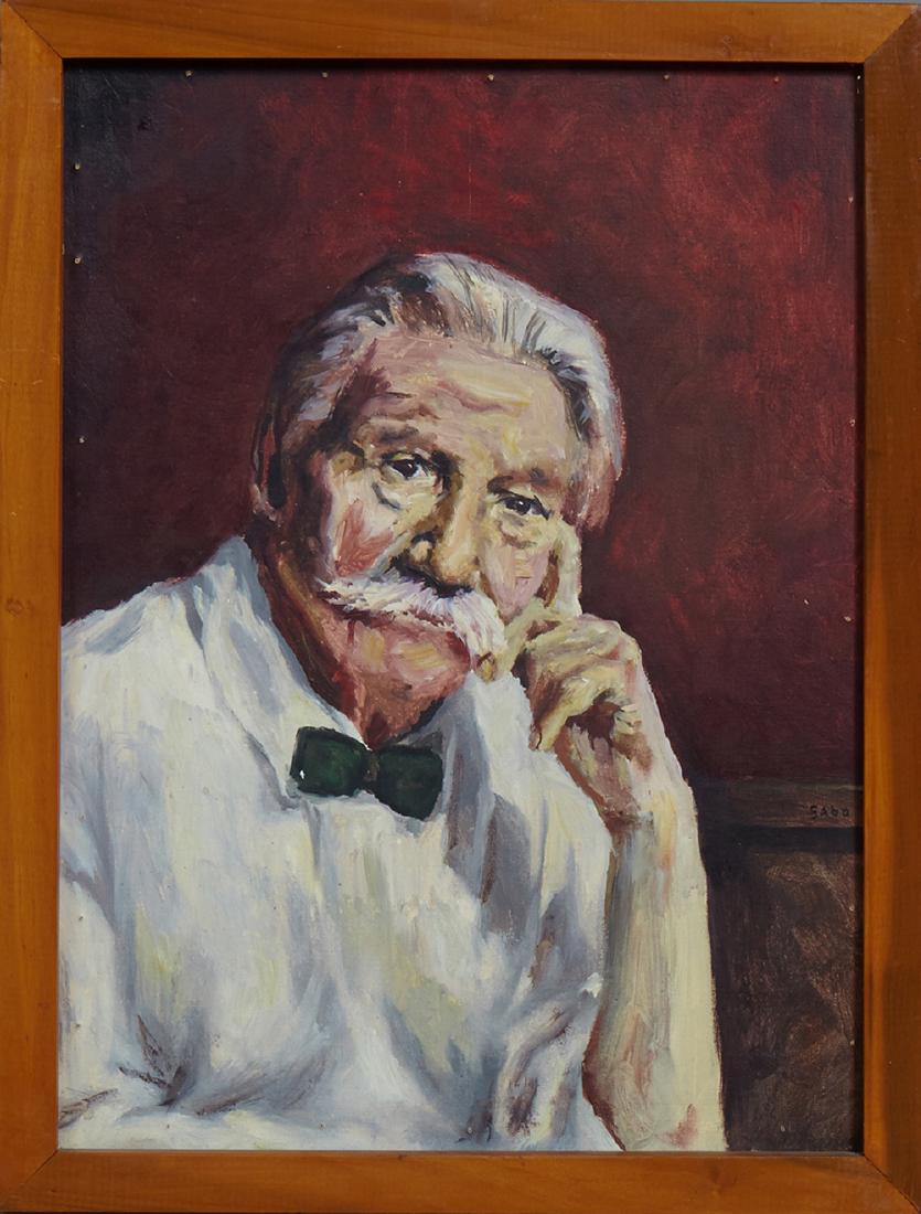 Robert Sabo, "Portrait of Albert Schweitzer," c. 1966, - Jul 21, 2019 ...