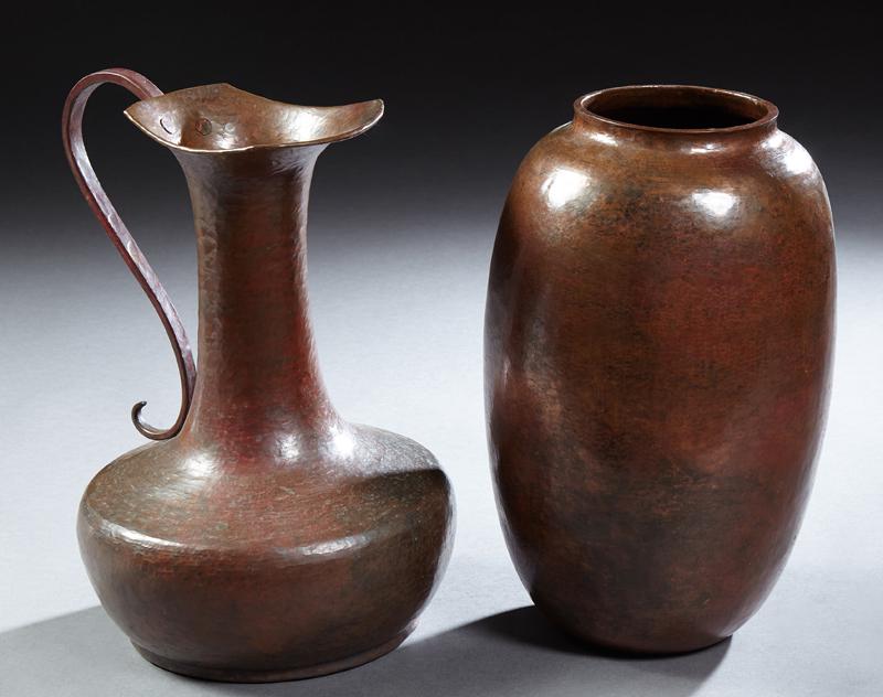 Two Hand Hammered Copper Objects, 20th c., consisting - Feb 14, 2020 ...