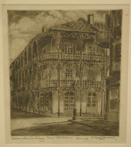 154: J. Carl Hancock (1898-1966), "Labranche Building,