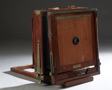 Early 20th C. Seneca Plate Bellows Camera