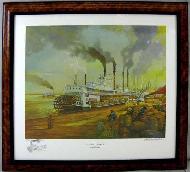 891: Robert Rucker (1932-2000), "Steamboat America," 20