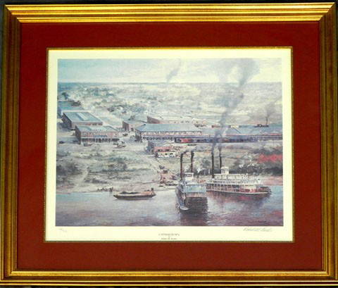 Robert Rucker (1932 2000), "catfish Town," 20th C.