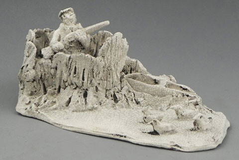 Steele Burden (1900 1995, Louisiana), "duck Hunter