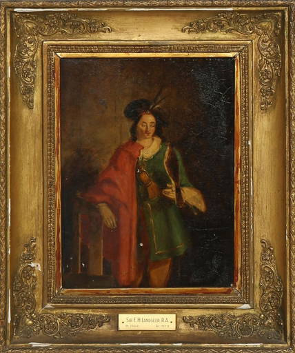 Sir Edwin Henry Landseer, Ra (british, 1802 1873), "portrait Of A ...