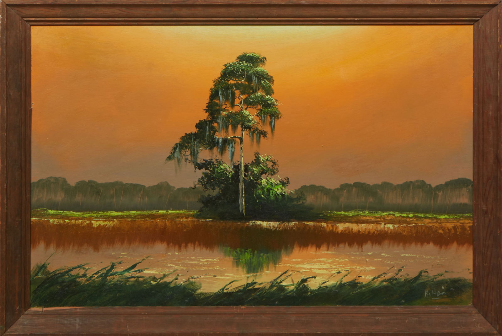 Alfred Hair (american/florida, 1941-1971) Of The Florida Highway Men ...