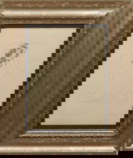 Pablo Picasso (spanish, 1881 1973), "femme Nue Se Couronnant De Fleurs," 1930, Etching