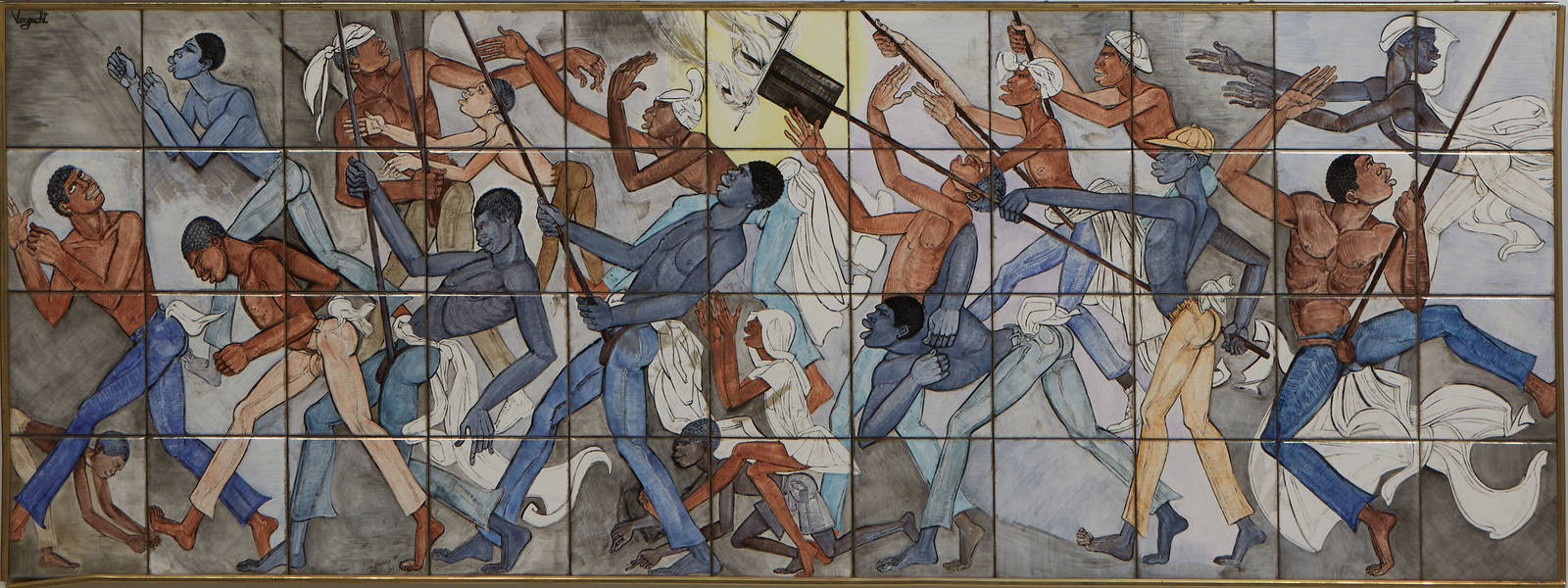 Fernand Vergucht (belgian/new Orleans, 1923-2003), "the Louisiana Slave ...