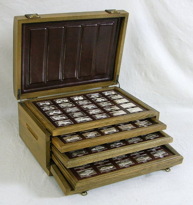 Centennial Sterling Car Ingot Collection. Franklin