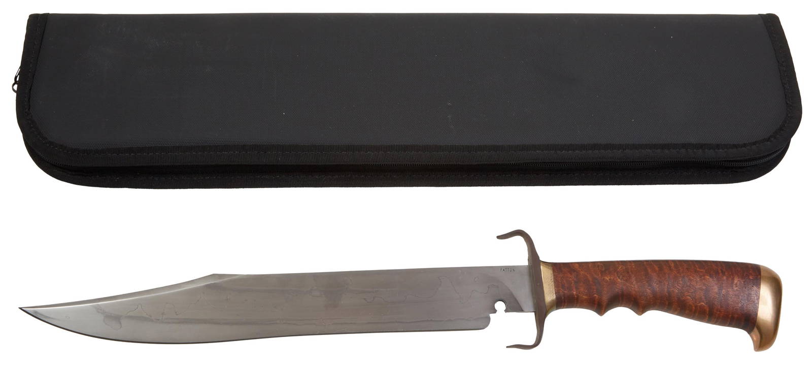 Patton Bowie Knife, 20th C., L.- Blade- 11 In. Auction