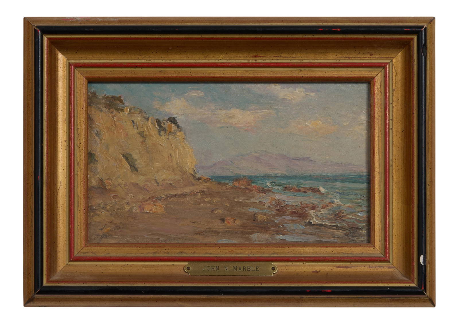 John Nelson Marble (american, 1855-1918), Two California Coastal Scenes ...