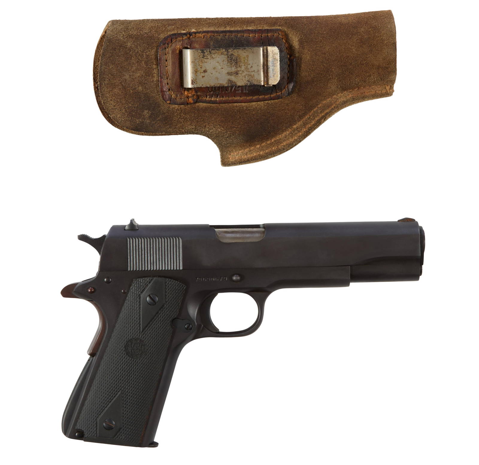 Colt 911 Mk Iv Series 70 Automatic .45 Caliber Pistol, L.- 13 1/4 In ...