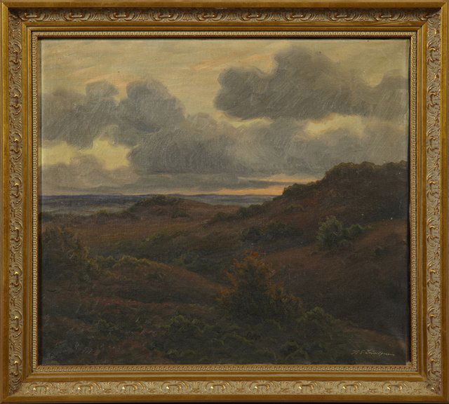 Karl Emil Lundgreen (1884 1934), "rolling Hills," 20th