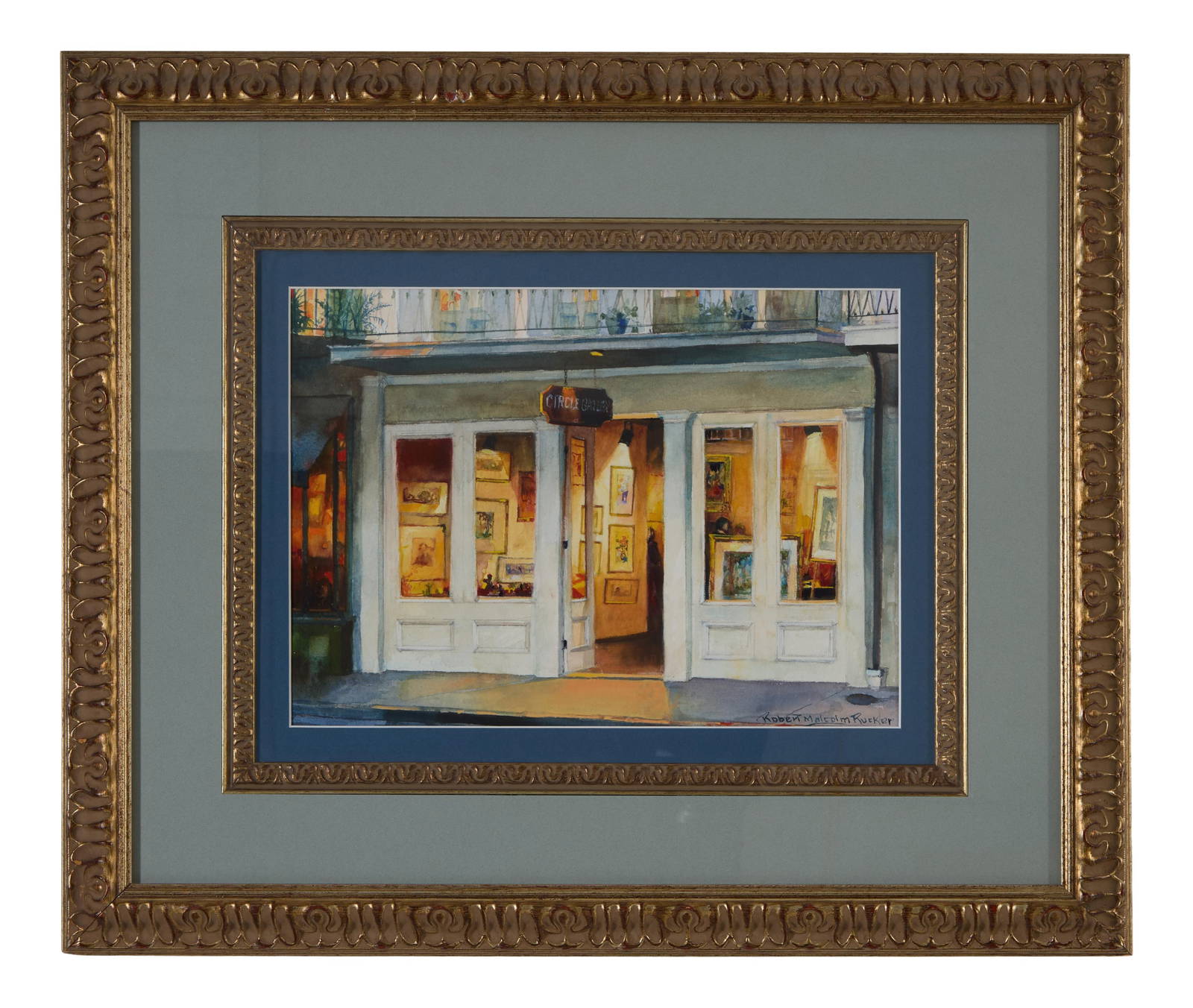 Robert Rucker (american/louisiana, 1931-2002), "circle Gallery, French ...