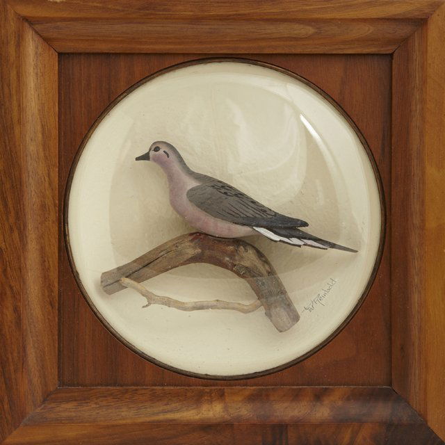 William Reinbold, Miniature Carved and Painted Wood Pig