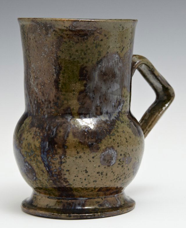 George Ohr Glazed Mug, c. 1910, in mottled green and - Apr 12, 2014 ...