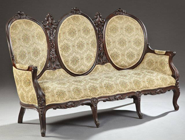 American Rococo Revial Carved Mahogany and Rosewood - Sep 20, 2014 ...