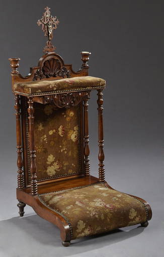 French Baroque Carved Walnut Prie Dieu, 19th c., the - Dec 12, 2015 ...