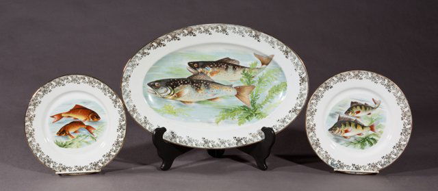 15-PIECE LIMOGES PORCELAIN FISH SET - Dec 01, 2020 | Jackson's Auction ...