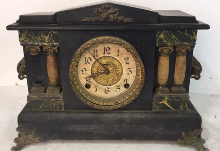Antique E. Ingraham Co. Mantel Clock