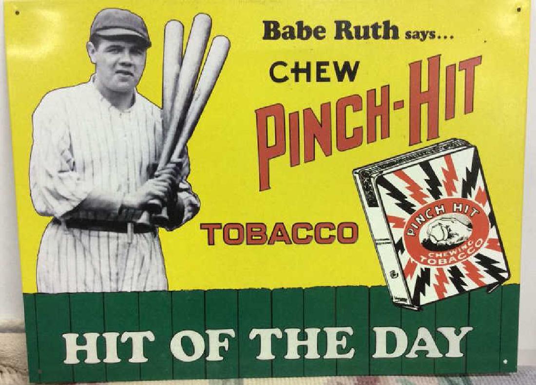 Babe Ruth Vintage Metal Sign