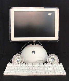 Vintage 2002 Imac Desktop Computer