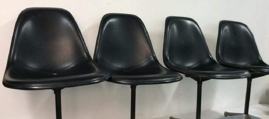 Set 4 Black Eames Shell Chairs for Herman Miller - Aug 23, 2017 | The ...