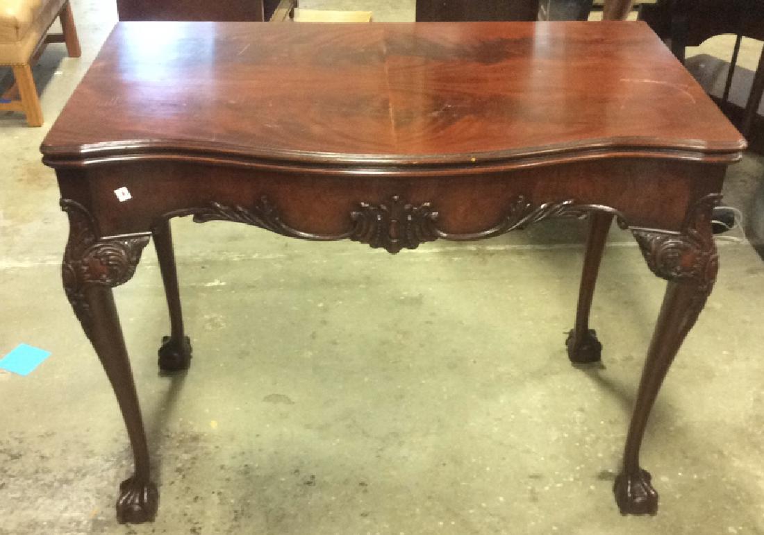 Chippendale Style Mahogany Buffet to Dining Table - Aug 23, 2017 | The ...
