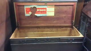 Vintage Ed Roos Sweetheart Cedar Chest