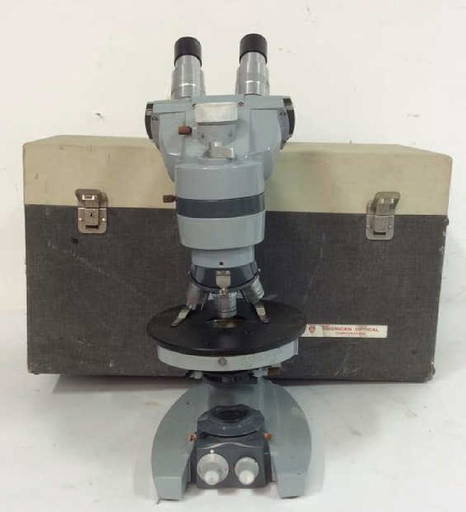 Vintage Ao Spencer Binocular Microscope
